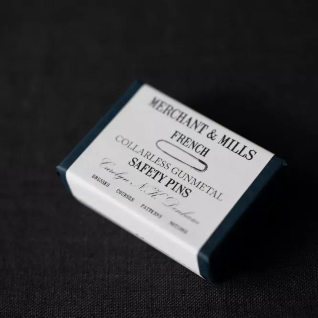 Merchant & Mills Gun Metal French Safety Pins – A Yarn Story