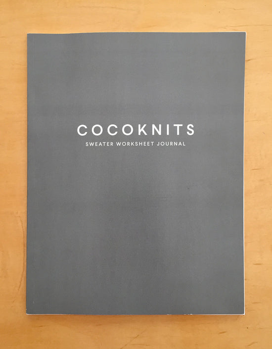 Cocoknits Sweater Worksheet Journal – A Yarn Story